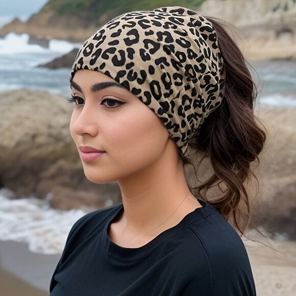 Passion of Essence | Accessories | Vintage Floral Slouchy Beanie Cap ...